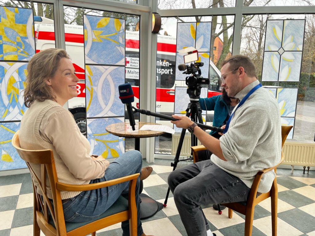 Der WDR hat uns besucht und den Ältestenrat portraitiert - Paula Wehmeyer